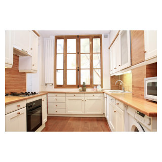 The romance of Paris captured in its windows - Modern - Kitchen - Other ...