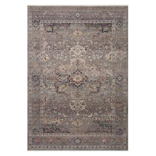 Loloi Lyra Sky / Multi Area Rug, 11'-6" x 15'-7" - Contemporary - Area ...