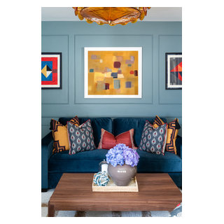 North London Semi-detached House - Eclectic - Living Room - London - by ...