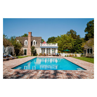 Southern Styled Cape Cod - Traditional - Pool - Philadelphia - by ...