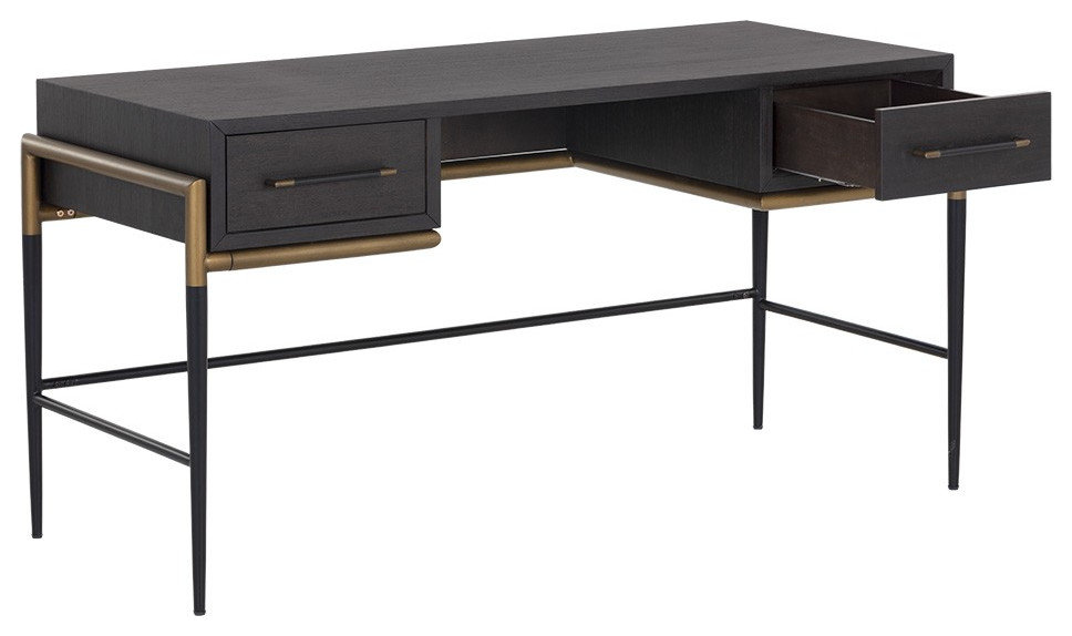 Weldrick Desk - Midcentury - Desks And Hutches - by Sunpan Modern Home ...