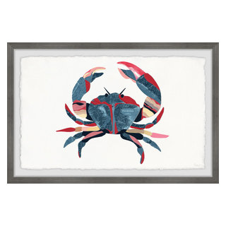 "Spiders of the Sea" Framed Painting Print, 36x24 - Beach Style ...
