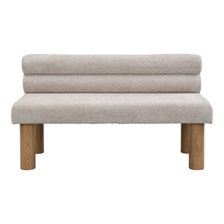 Modern Upholstered Dining Bench - Modern - Dining Benches - by ...