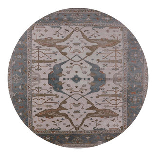 Ahgly Company Indoor Rectangle Mid-Century Modern Area Rugs, 5' x 7', 8 ...