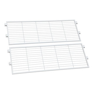 Xtra Storage Shelf Deluxe Metal Extension Set of 2 - Contemporary ...