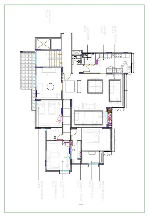 Need to set best layout for the maid's room to gain space. Please hel