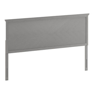 Contemporary King Size Herringbone Pattern Headboard - Contemporary ...