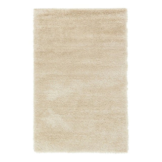 Shag Splendid Shag Bone Area Rug, 5'x8' - Contemporary - Area Rugs - by ...