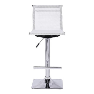 Mesh Adjustable Stool (set of 2) - Contemporary - Bar Stools And ...