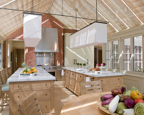 Kitchen With Attached Greenhouse