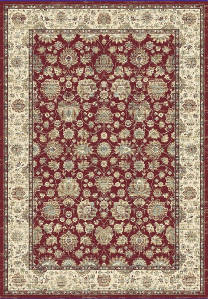 Pearl 3743-130 Area Rug, Burgundy, 9'2"x12'10" - Traditional - Area ...