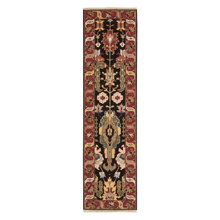 Nourison Nourmak Black Area Rug, 8' x 8' - Traditional - Area Rugs - by ...