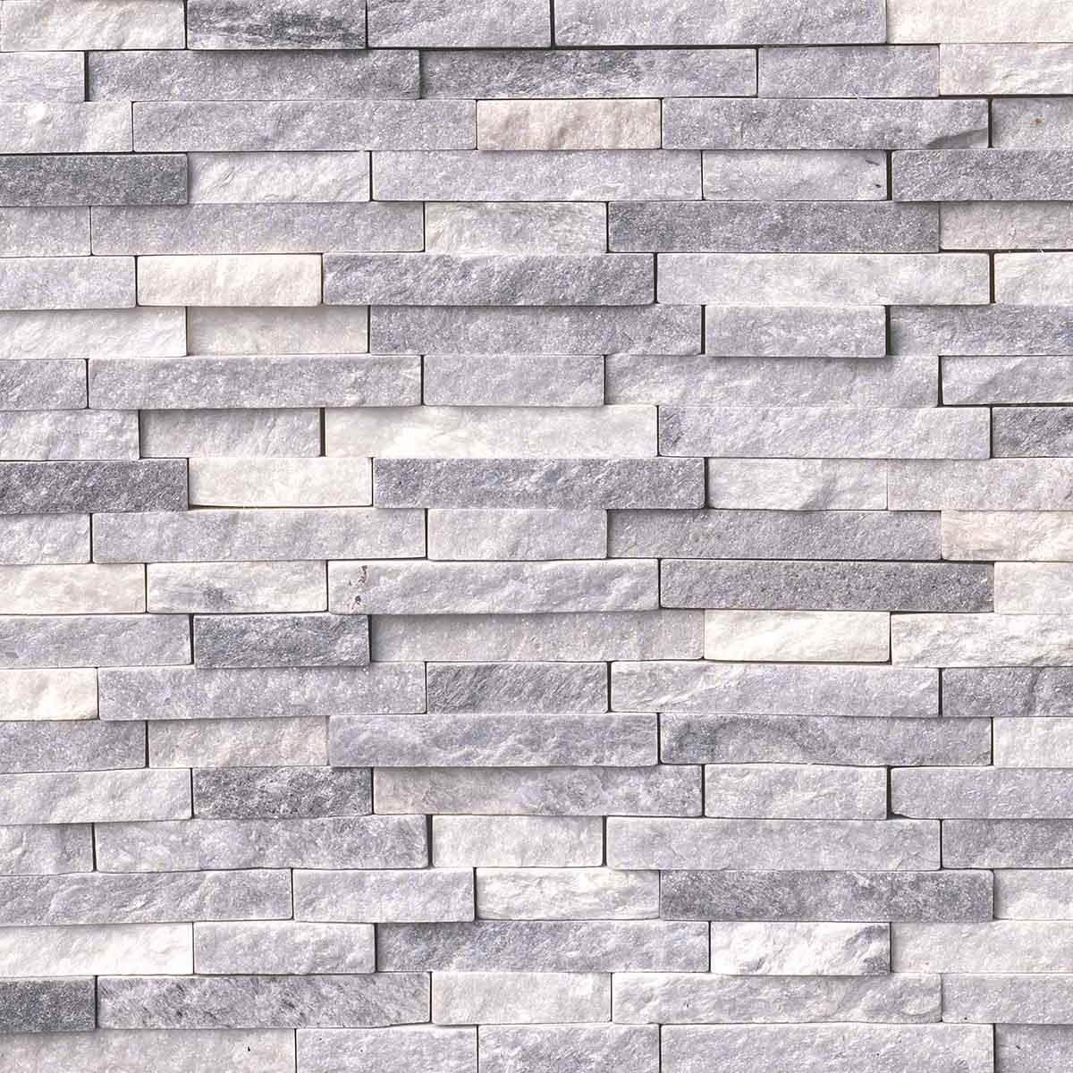 Alaska Gray Split Face Ledger Panel, Sample - Contemporary - Siding And ...