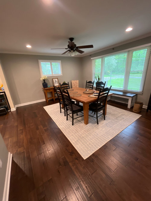 Buffet table under window | Houzz Forum