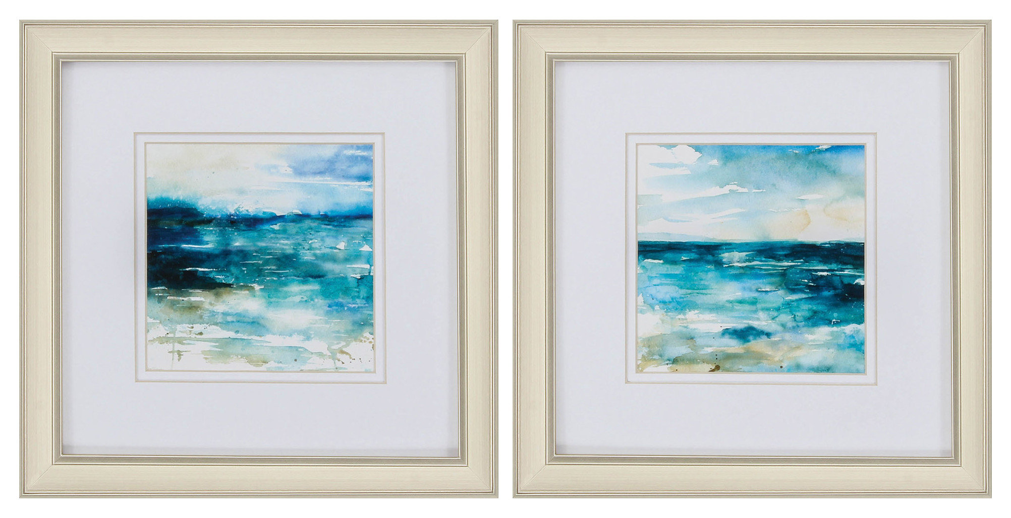 Ocean Break S/2 - Beach Style - Prints And Posters - by Morning Design ...