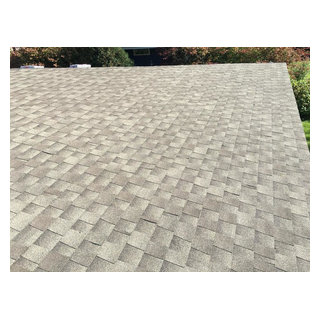 GAF Timberline Weathered Wood Roseville Roof Replacement plus EPDM Flat ...