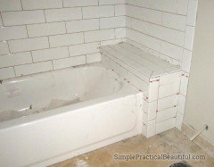 What material for shower ledge?