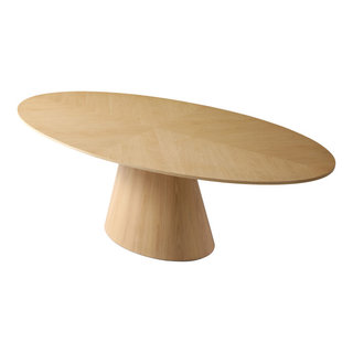Gavin Dining Table, Large - Transitional - Dining Tables - by Meridian ...