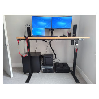PC Fan DIY electric standing desk for standing - Industrial - Home ...