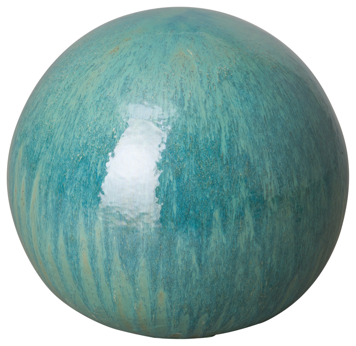 Landscape Gazing Aruba Blue Ball - Contemporary - Decorative Objects ...