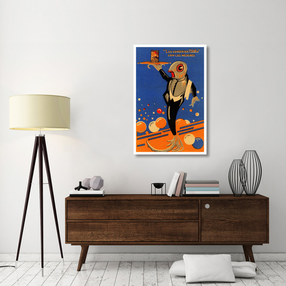 "Las conservas "Albo" son las mejores" Paper Print by Retrolabel, 16 ...
