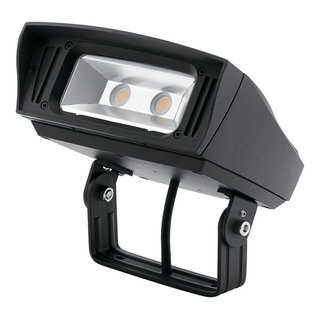 C-Series 3000K LED Trunnion-Mount Outdoor Flood Light, Textured Black ...