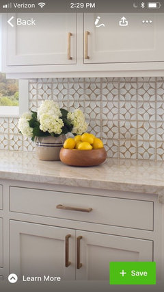 Backsplash with Taj Mahal