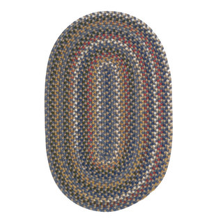 Colonial Mills Wayland Oval Braided Rug, 5X8 - Contemporary - Area Rugs ...