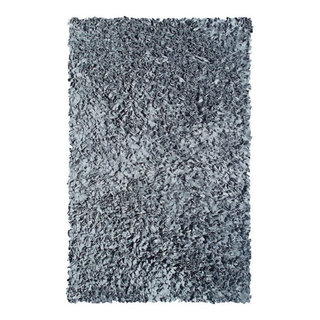 Shaggy Raggy Gray Area Rug, 22"x34 - Contemporary - Kids Rugs - by R16 ...