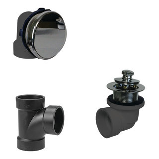 Casper No. 129 4-1/4" Snap-in Shower Strainer, Polished Chrome ...