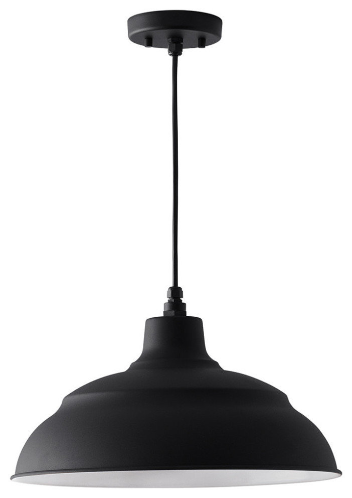Capital Lighting RLM 1-Light Outdoor Hanging Warehouse Reflector ...