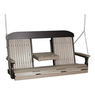 Poly Classic Porch Swing, 5 Foot - Transitional - Porch Swings - by ...