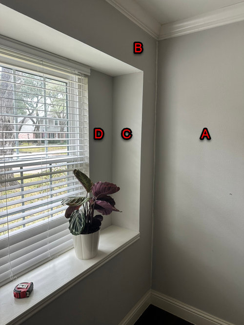 How to Wallpaper Recessed Window With Side Panels | Houzz Forum