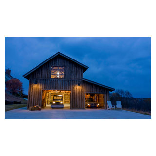 The Armstrong - JRE0220 - Rustic - Garage - by Legacy Post & Beam | Houzz