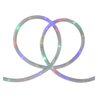 100ft Multi-Color LED Christmas Rope Lights - Modern - Holiday Lighting ...