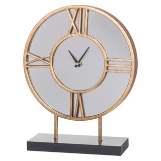 Kenzo Table Clock 12"x4"x15" - Contemporary - Desk And Mantel Clocks ...