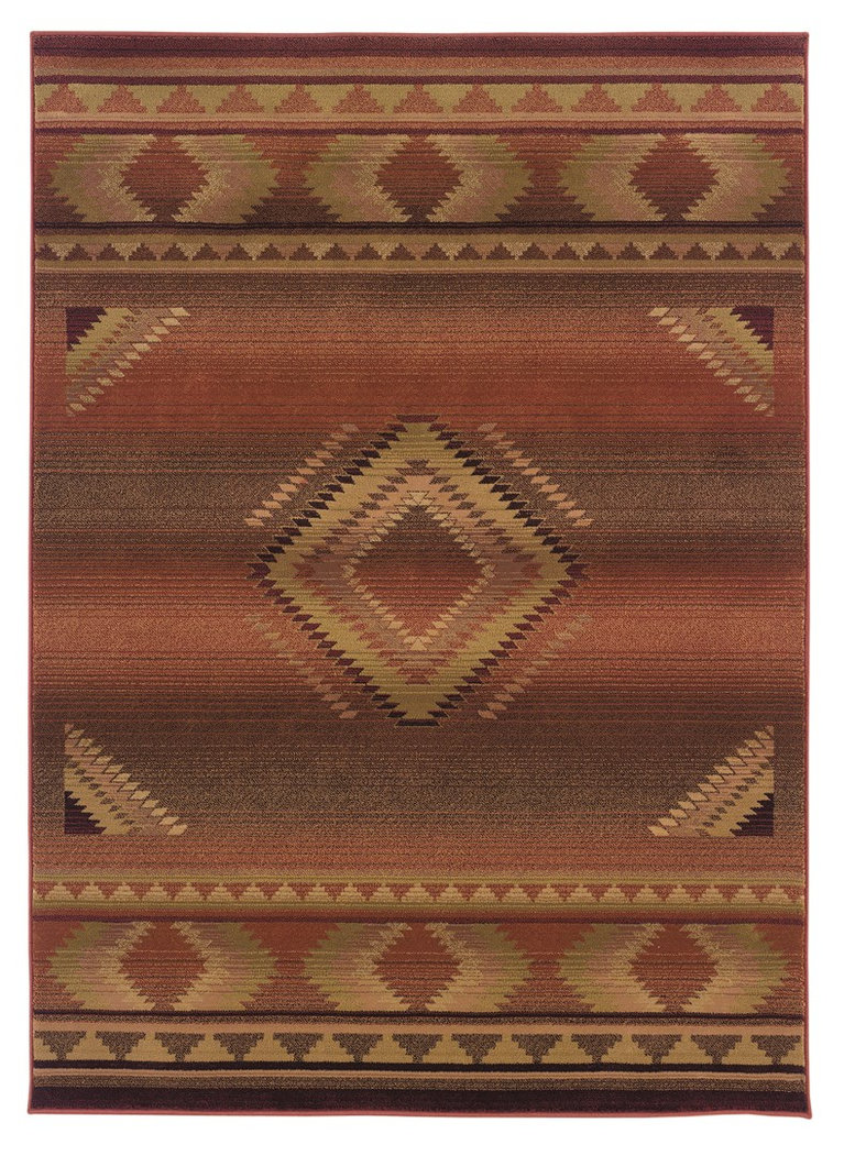 Oriental Weavers Sphinx Generations Casual Red Rug, 2'x3 ...