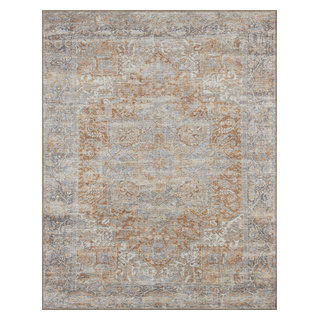 Pamela Traditional Persian Area Rug, 5'3"x7'3" - Contemporary - Area ...