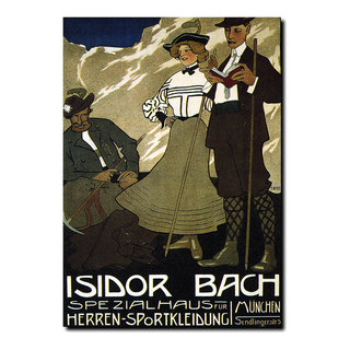 'Isidor Bach' Canvas Art - Traditional - Prints And Posters - by ...