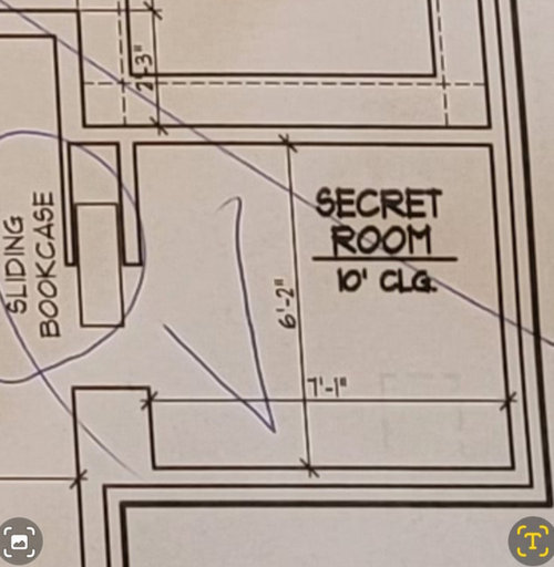 Help with layout design of hidden speakeasy room