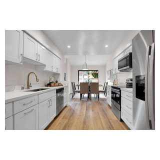 Mountain View Townhouse - Transitional - Kitchen - San Francisco - by ...