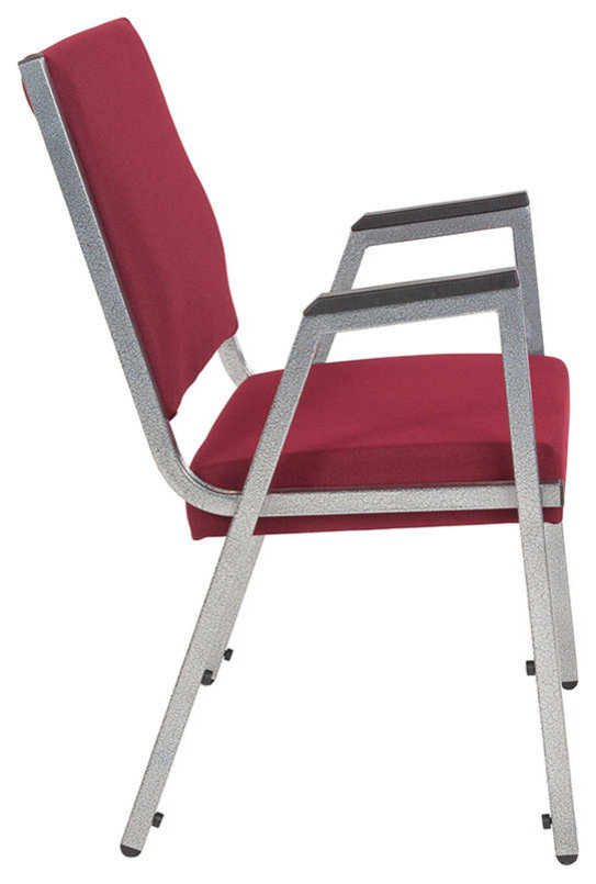 1500 lb. Rated Burgundy Antimicrobial Fabric Bariatric Arm Chair ...