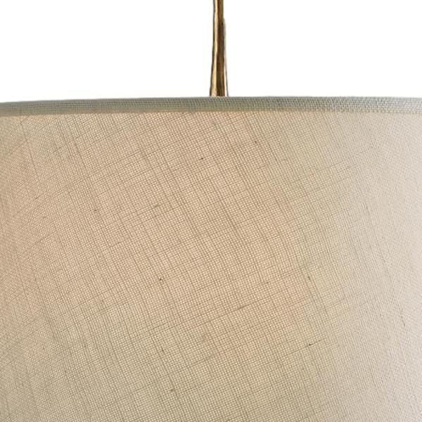Rustic Modern Prong Spike Tripod Table Lamp 41 in Gold Minimalist Iron ...