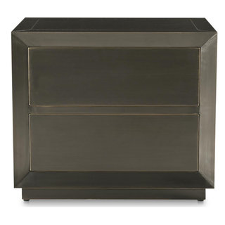 Dawson End or Side Table, Brown - Transitional - Nightstands And Bedside Tables - by Lighting ...