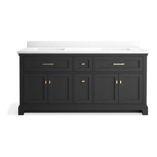 Kohler K-29264-BD1 Charlemont 72" - Transitional - Bathroom Vanities ...