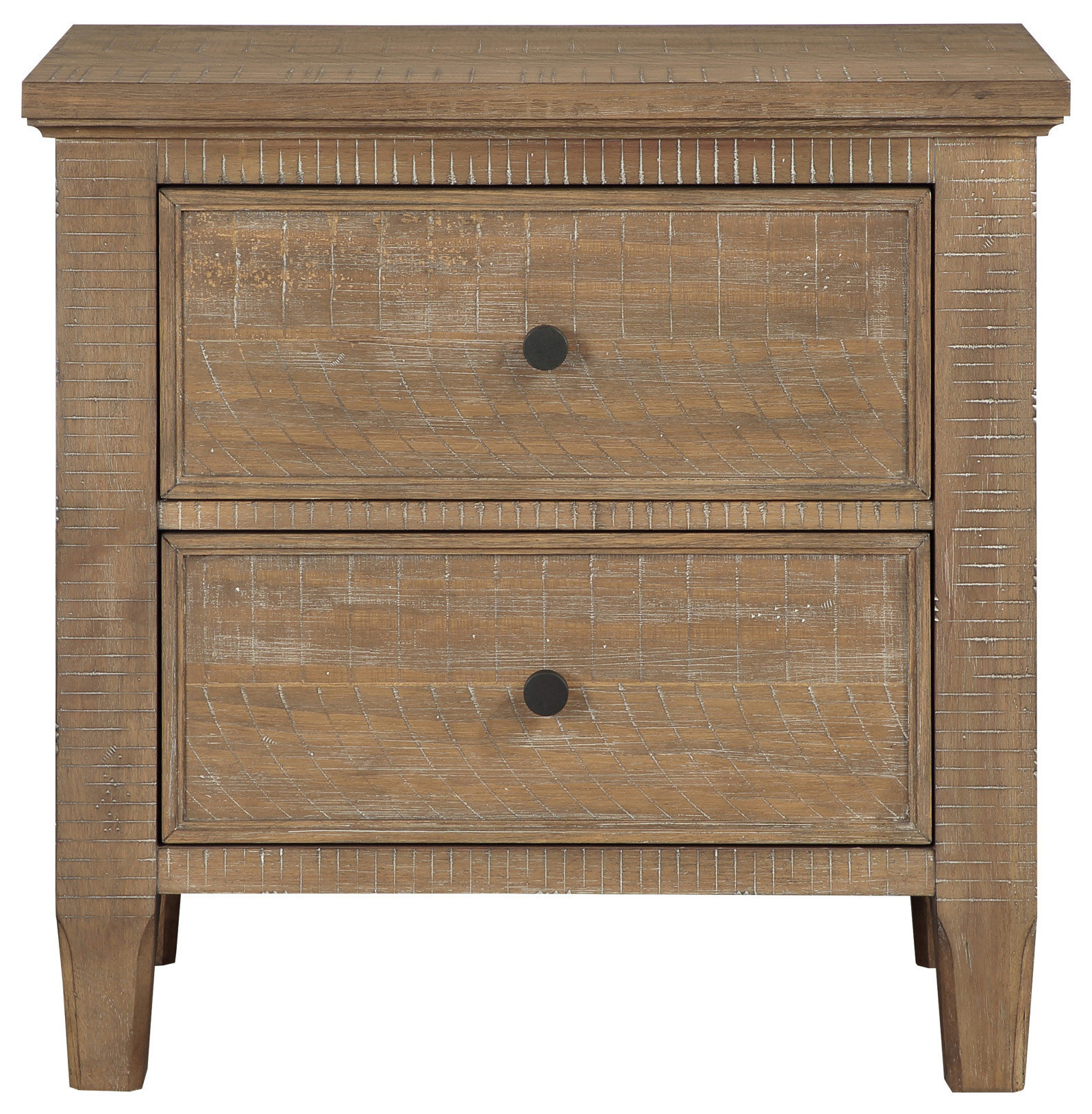 Riverdale 2 Drawer Nightstand - Transitional - Nightstands And Bedside ...