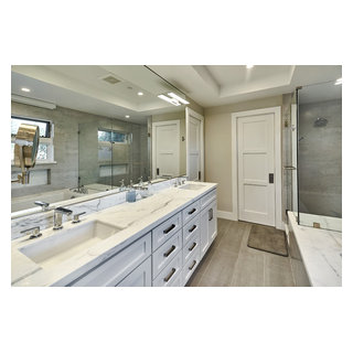 Los Altos Modern Prairie II - Transitional - Bathroom - San Francisco ...