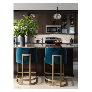 Downtown Austin Highrise Condo Demure Luxury - Contemporary - Kitchen ...