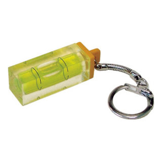 Hy-Ko KB307-BKT Mini Bubble Level Key Chain In A Bucket, 1.5", 50-Piece ...