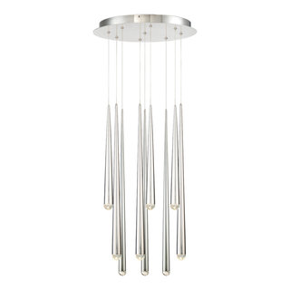 Modern Forms Cascade LED Chandelier PD-41709R-PN - Modern - Chandeliers ...